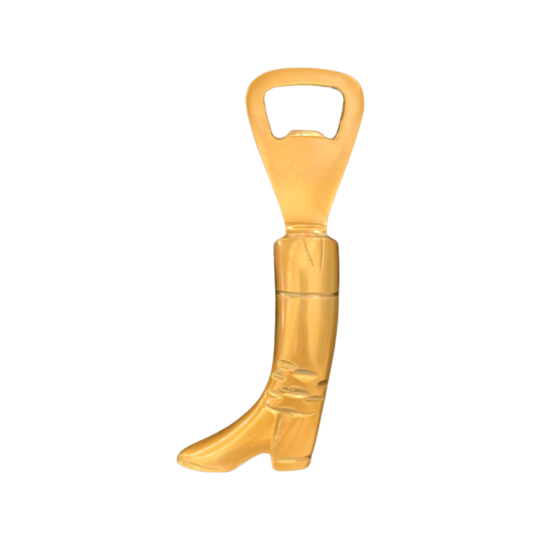 Brass Boot Bottle Opener